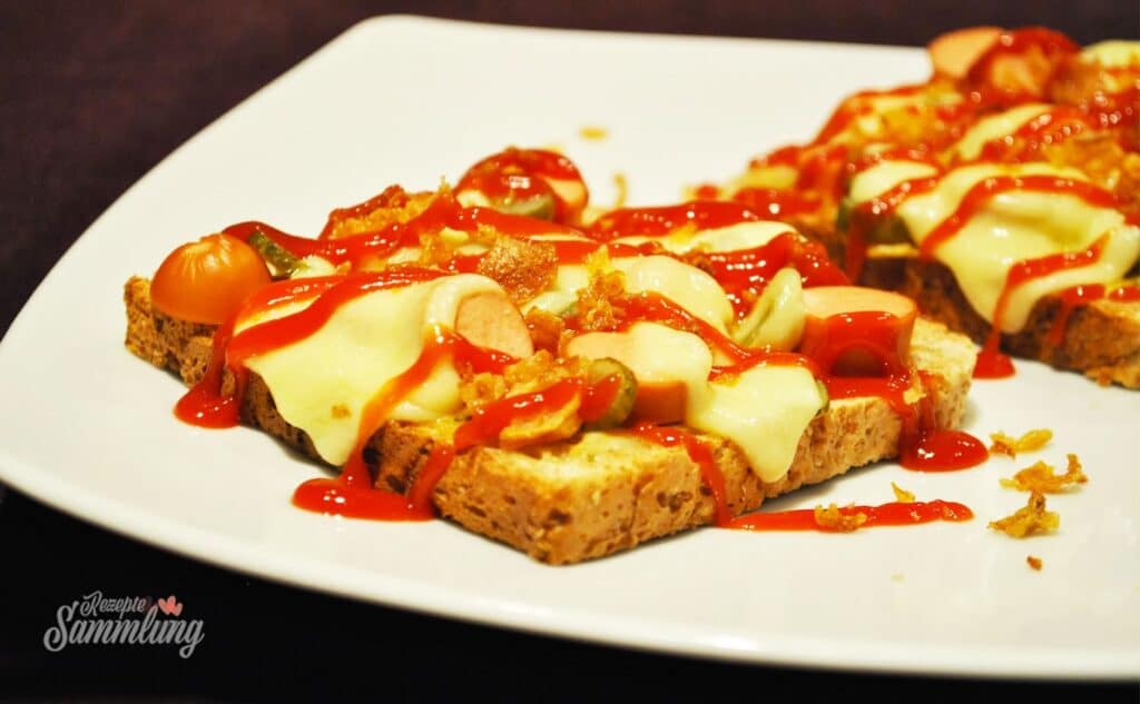 Hot Dog Toasts - Rezepte Sammlung